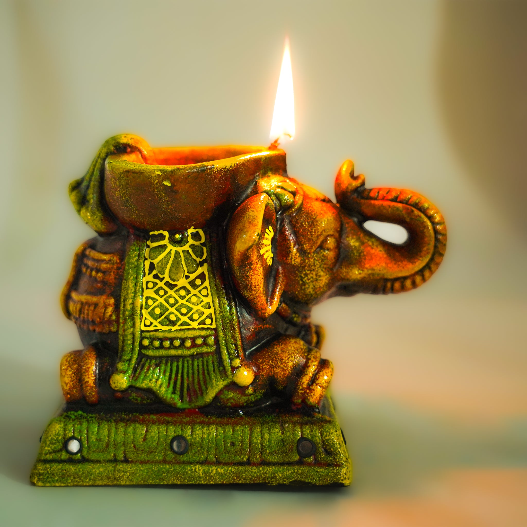 Majestic Elephant Agal – Perfect for Festive Décor & Gifting – Kumhari