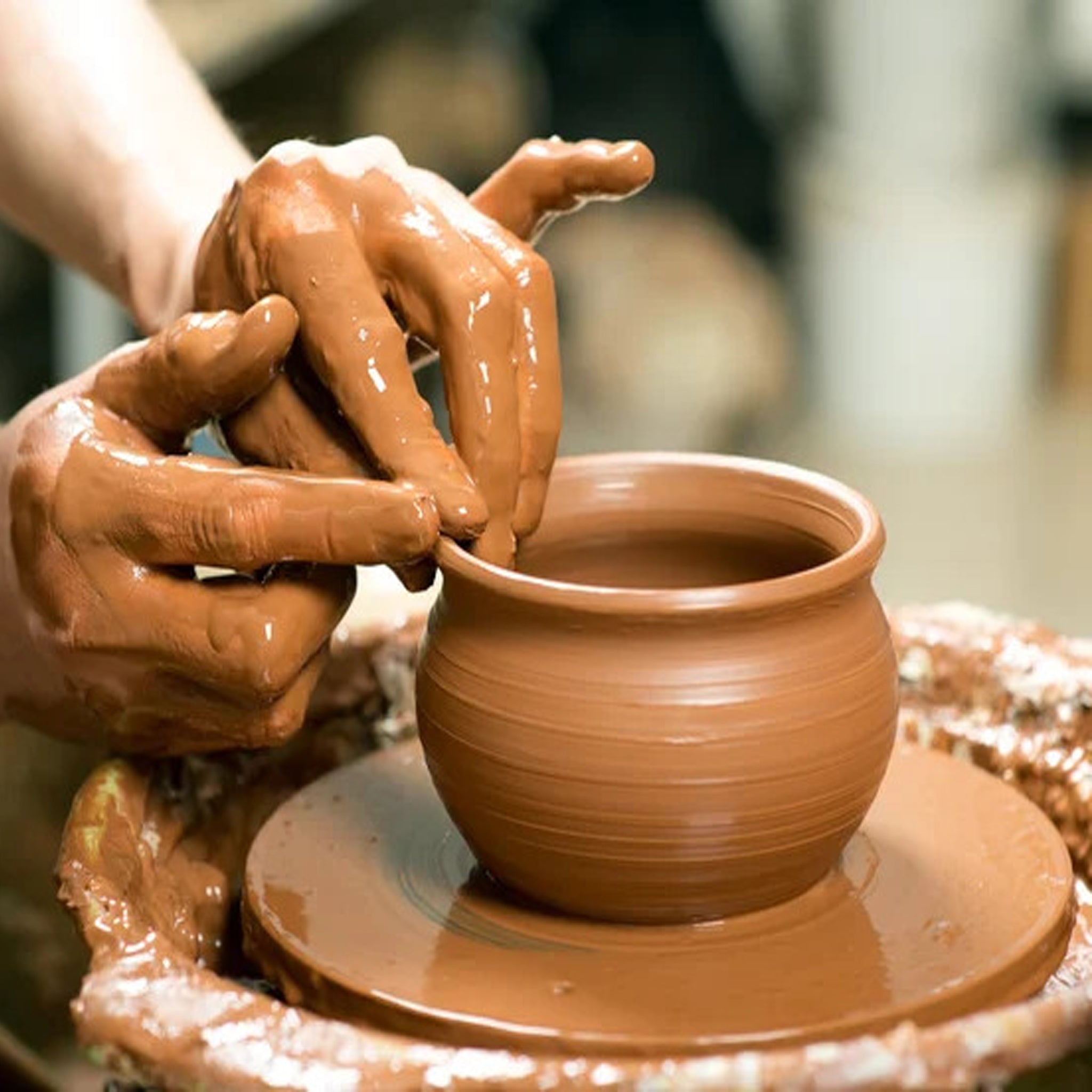 Premium Terracotta Clay Block for Pottery and Sculpting – Kumhari